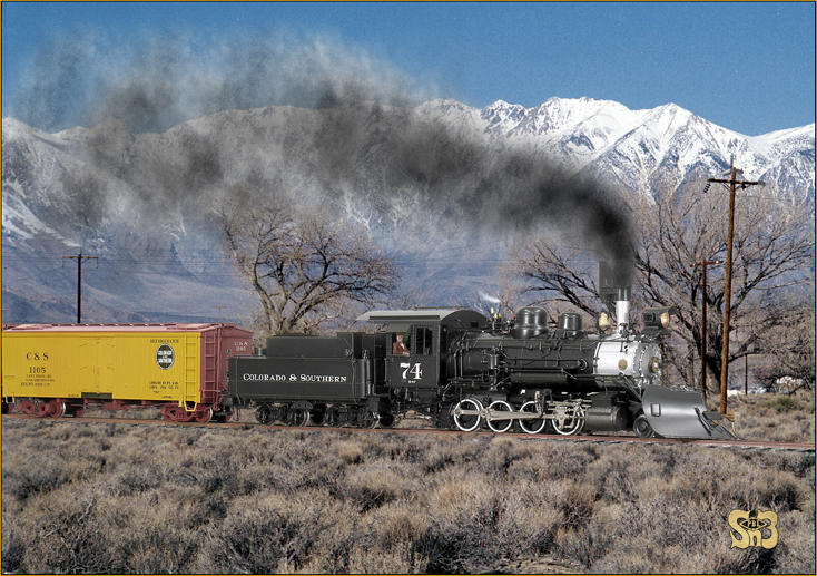 A page from the P-B-L Photo Gallery - This one features the R.G.S. #74 ...