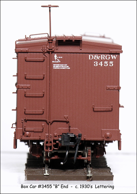 D&RGW's "3000" Series Box Cars - Our all in house designed and ...