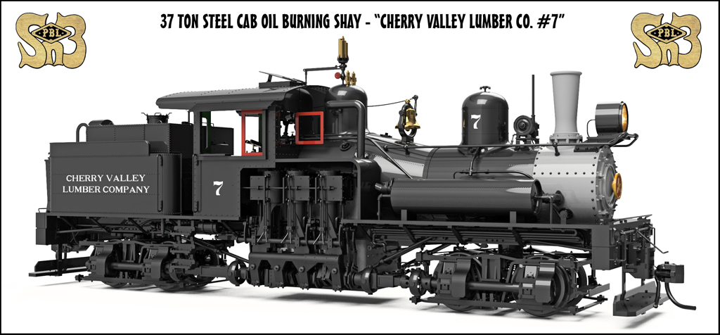 The "DIXIANA" and other 37 ton Shays are Coming in 2018! We're calling ...